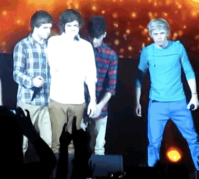 One Direction Dancing On Stage Gif