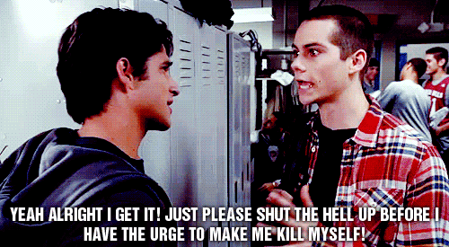 Please Shut Up Gif